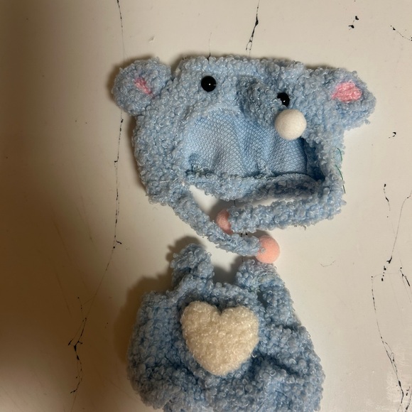 Toys | Labubu Cute Blue Elephant Outfit | Poshmark